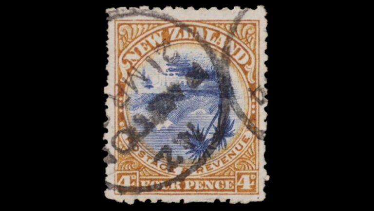 Upside Down Lake Taupō Stamp Sets New Record at Auction - OULIANNEWS