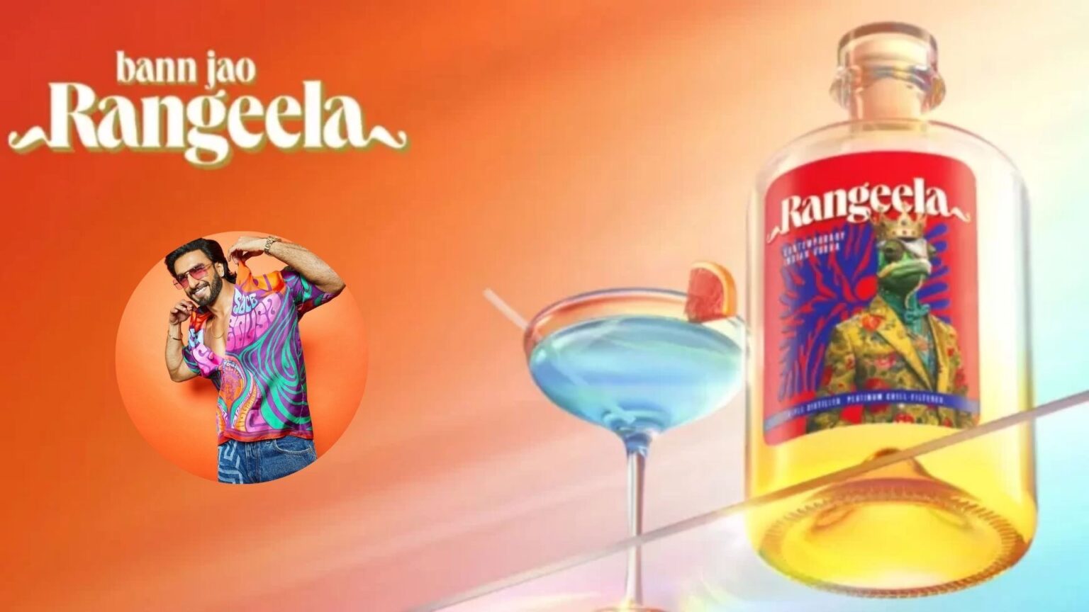 Ranveer Singh Launches Rangeela Vodka, Aims for Youth Market - OULIANNEWS