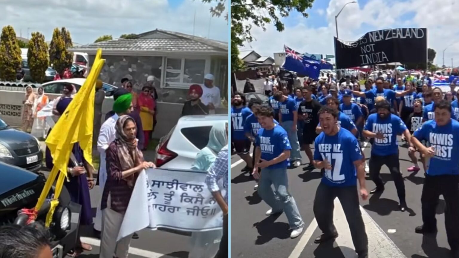 Destiny Church Haka Disrupts Sikh Nagar Kirtan in Auckland - OULIANNEWS