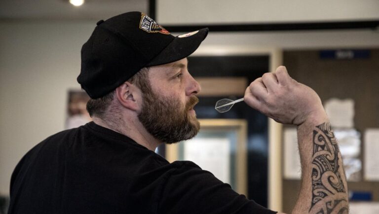 Kiwi Darts Star Jonny Tata Faces Flight Dilemma After Upset Win - OULIANNEWS